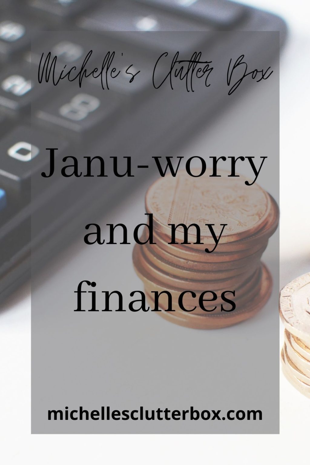 Janu-worry and my finances - Michelle's Clutter Box